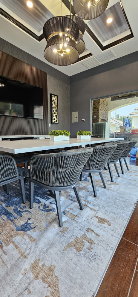 Pool House Interior Design - Modern - Home Bar - Other - by AC Design Studio | Houzz