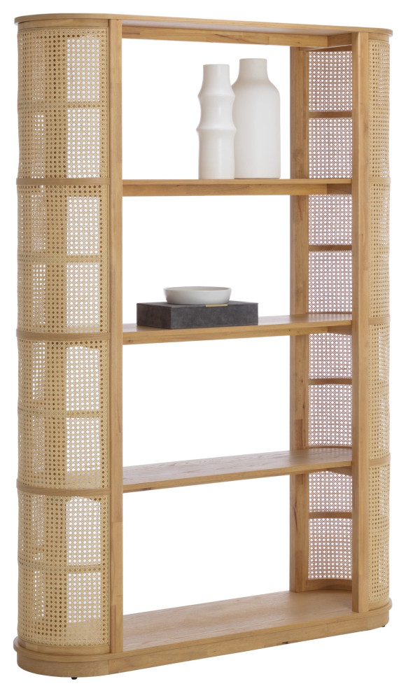 Behati Bookcase - Tropical - Bookcases - by Sunpan Modern Home | Houzz