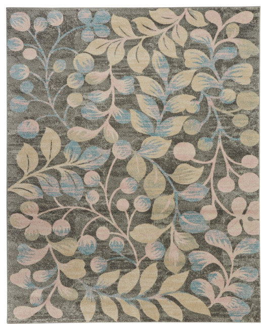 Nourison TRANQUIL Contemporary Rugs TRA03, 8'10"x11'10" - Contemporary ...