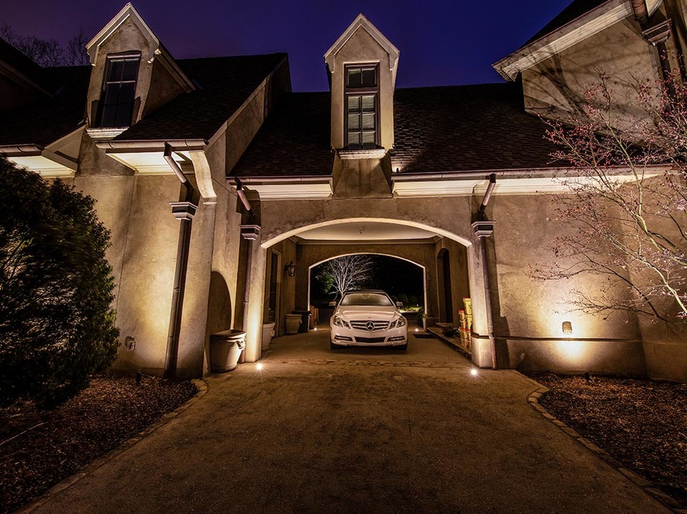 Recessed In Concrete Lighting - Garage - Nashville - by Light Up Nashville