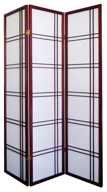 Girard 3-Panel Room Divider - Transitional - Screens And Room Dividers ...