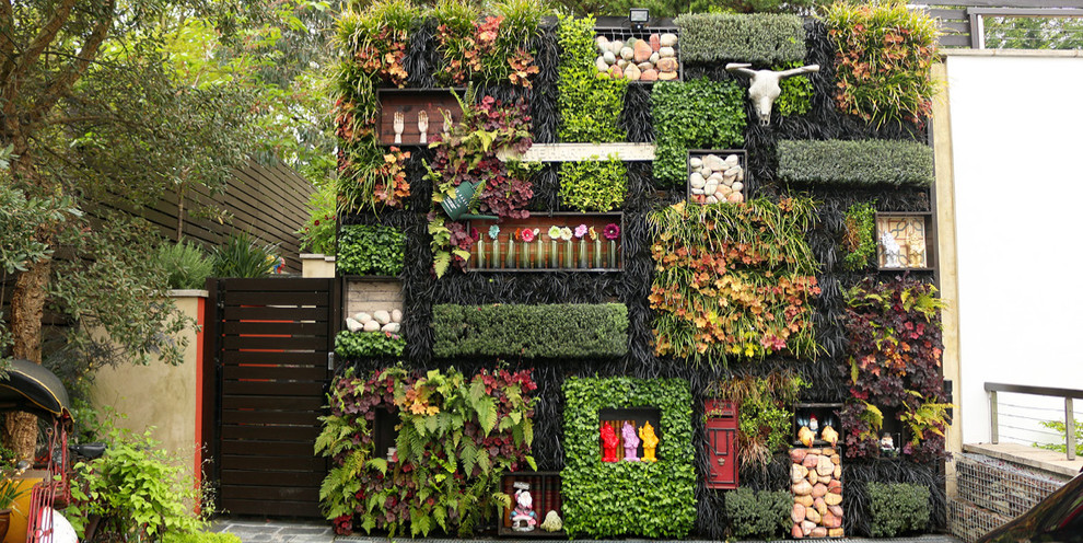 12 Fun Ideas and Ways to Transform an Outdoor Feature Wall | Houzz AU