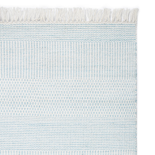 Somner 1x1 Aqua, 1x1 - Contemporary - Outdoor Rugs - by Company C | Houzz