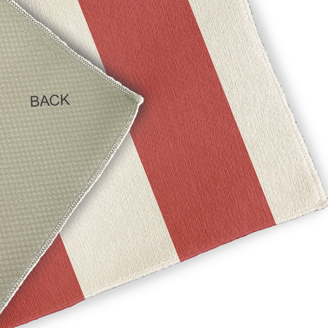2' x 3' Graduated Stripe Indoor/Outdoor Rug, Dusty Smoke, 8' x 10 ...