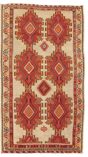 Persian Kilim Fars Azerbaijan Antique 10'1"x5'6", 10'1"x5'6 ...