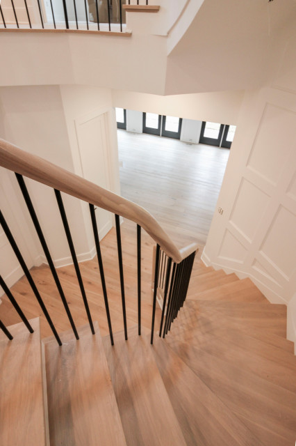 100_Hexagonal Floating-Staircase, Bethesda MD 20817 - Transitional ...