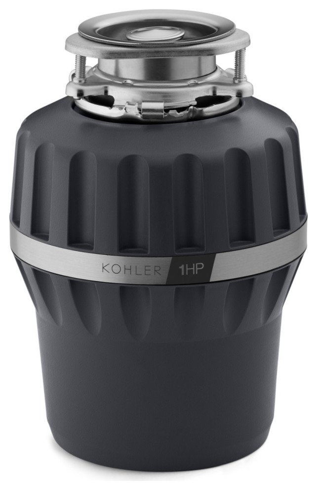 Kohler K-29358 Reckon 1 HP Continuous Garbage Disposal - Garbage ...