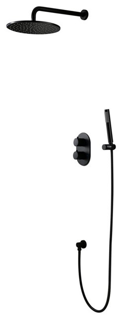 10" Thermostatic Complete Shower System With Rough-in Valve ...