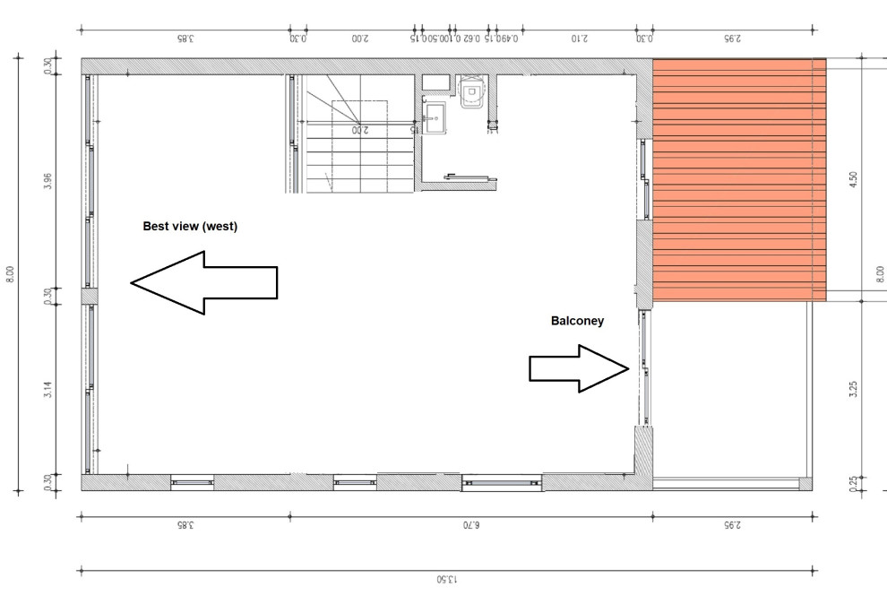 Layout ideas to open up the space