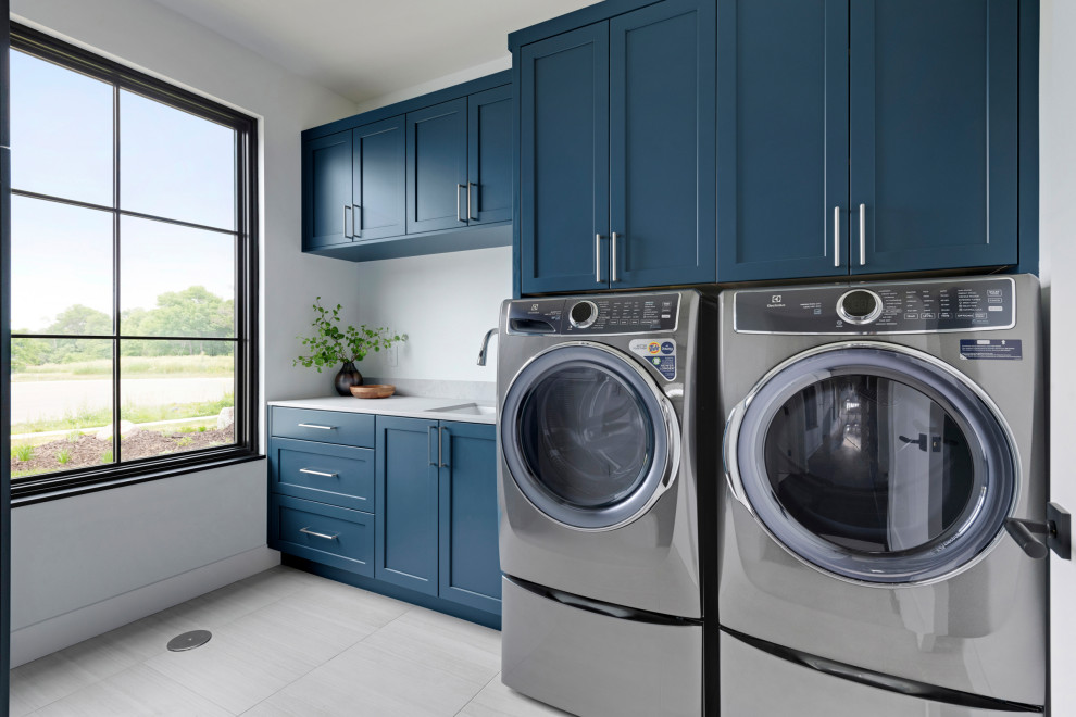 Mystic Lake Residence - Beach Style - Laundry Room - Minneapolis - by ...