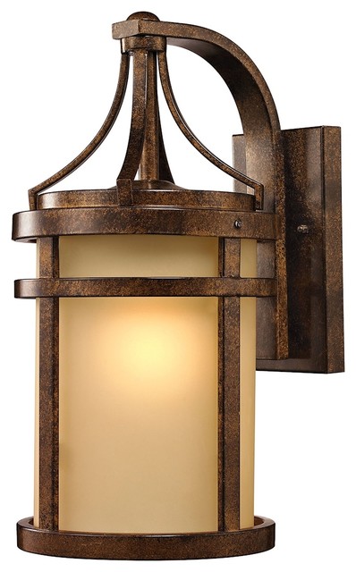Winona Collection 1 Light Outdoor Sconce, Hazelnut Bronze ...