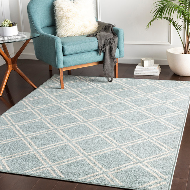 Machine Woven Seville Area Rug SEV-2332, 5'3"x7'3" - Contemporary ...