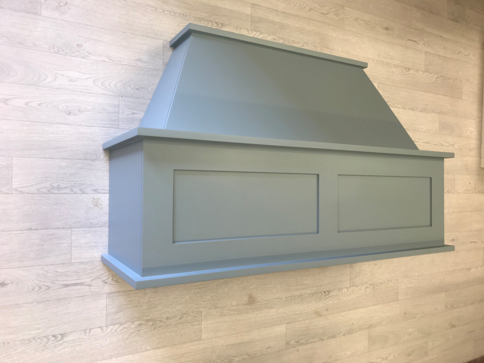 Traditional Shaker Cooker Hood with Canopy & Recirculating Extractor ...