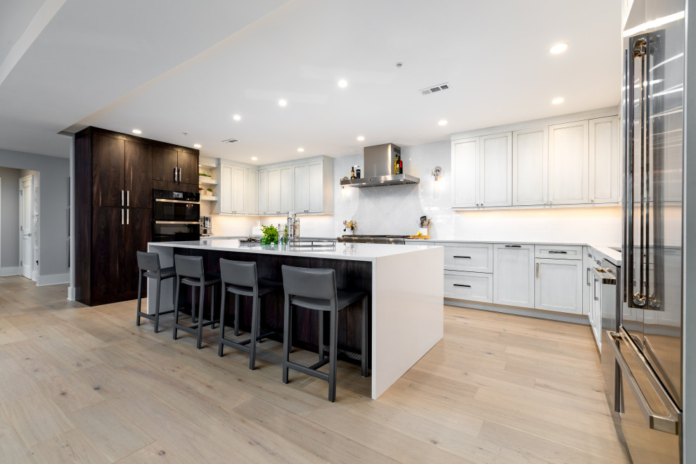 Modern Kitchen Remodel - Modern - Kitchen - DC Metro - by Boss Design ...