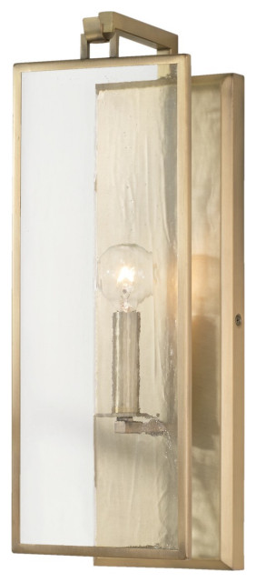 Rylann 1-Light Wall Sconce, Aged Brass - Transitional - Wall Sconces ...