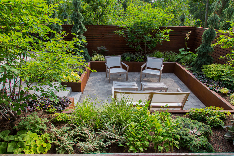 Sunken Courtyard - Modern - Minneapolis - by Phillips Garden | Houzz