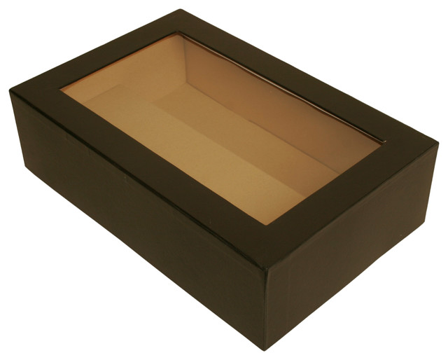 Custom Window Box, Small, Black - Contemporary - Wine Racks - by WALD ...