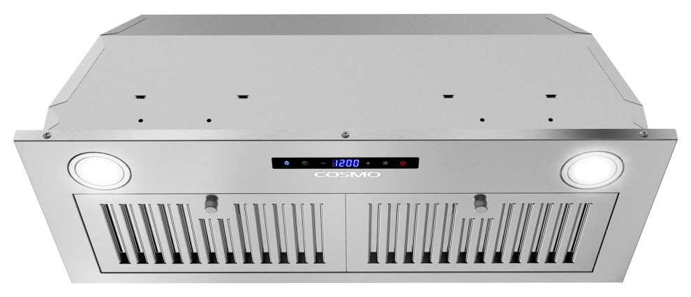 30 in. Insert Range Hood With Soft Touch Controls, Stainless Steel ...