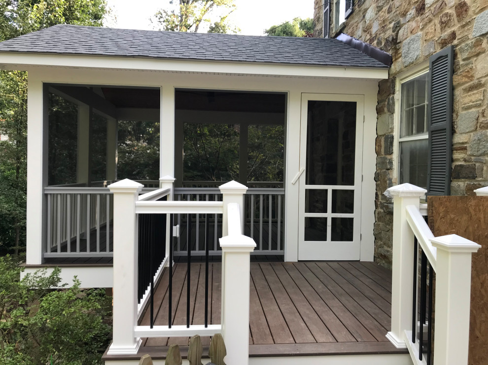 Stoneleigh Screened-in Porch and Sunroom - Veranda - Baltimore - by ...