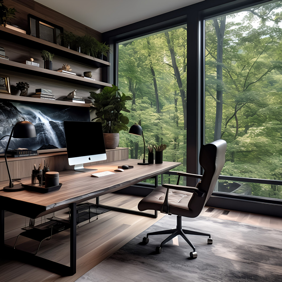 Hudson Valley Sustainable Luxury - Modern - Home Office - New York - by ...