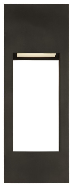 Testa LED Outdoor Wall Lantern, Antique Bronze - Modern - Outdoor Wall ...