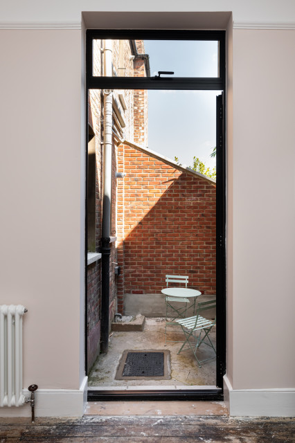 A side infill extension in Haringey - Industrial - Bedroom - London ...