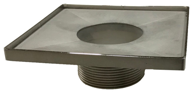 Infinity Drain T 52 5" Square Tile Drain 2" Throat Only - Tub And ...