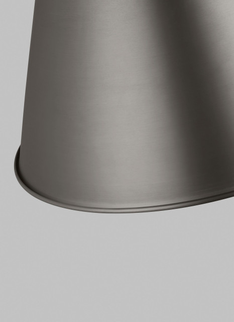 Gordon One Light Small Pendant, Antique Brushed Nickel - Traditional ...