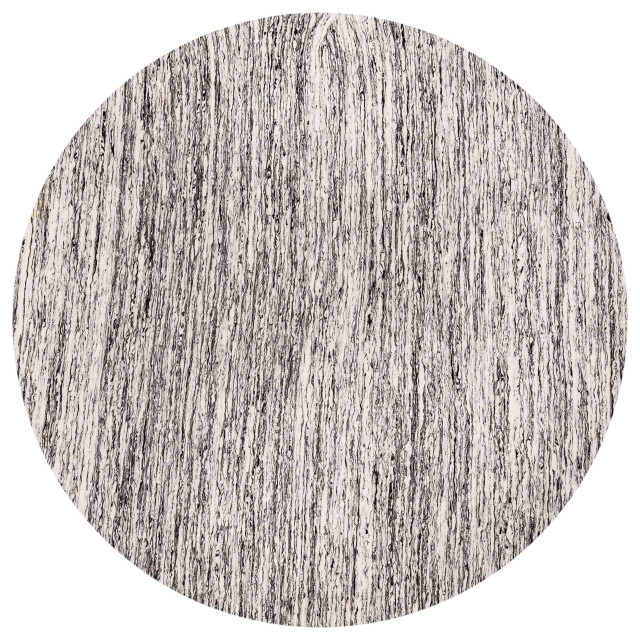 Dahlia Side Table - Distressed White - Contemporary - Side Tables And ...