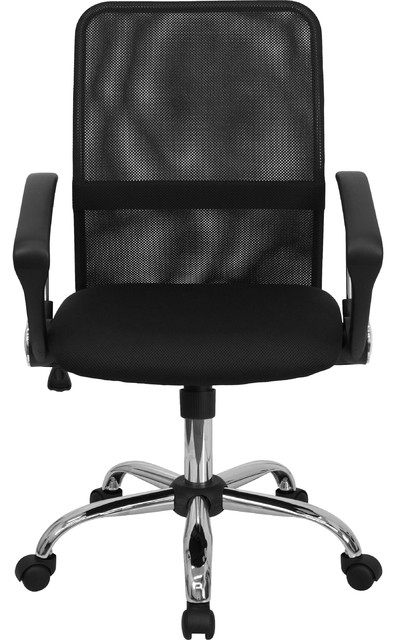 Black Mesh Chair Go-6057-Gg - Contemporary - Office Chairs - by GwG ...