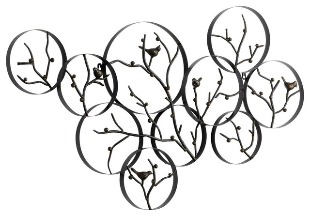 CYAN DESIGN 05795 Branch Out Wall Decor - Contemporary - Metal Wall Art ...