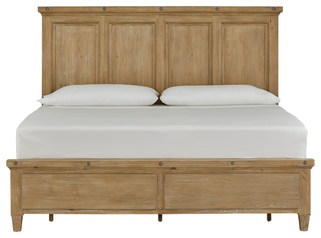 Complete Panel Bed, Queen - Farmhouse - Platform Beds - by Magnussen ...