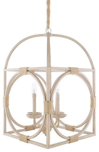 Surya Braylee BYE-001 29"H x 18"W x 18"D Ceiling Light - Beach Style ...