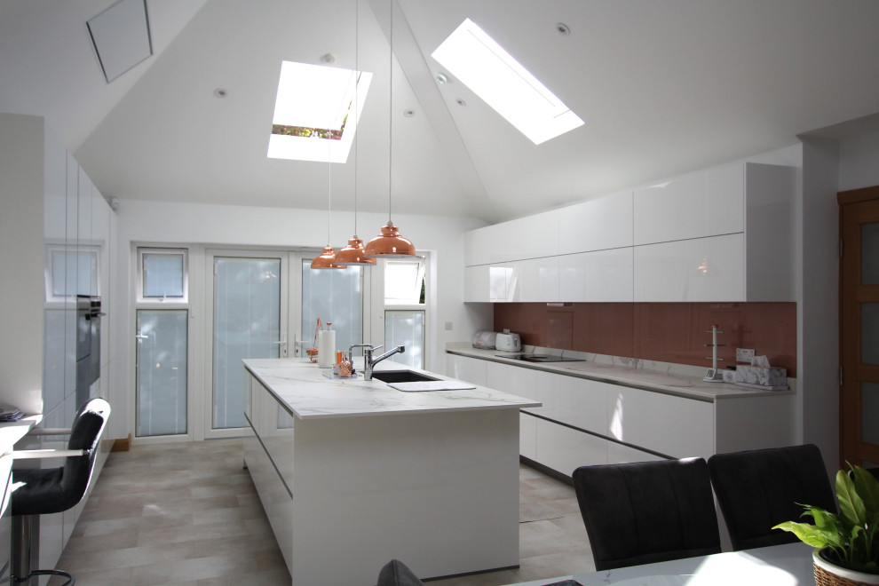 German kitchen HACKER designed, supplied and installed by Hampdens KB - Modern - Kitchen ...
