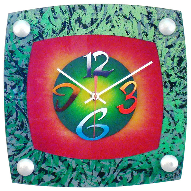 TV Jungle Wall Clock - Contemporary - Wall Clocks - by david scherer ...