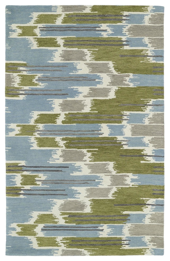Kaleen Global Inspirations Collection Rug, Wasabi, 3'6"x5'6 ...