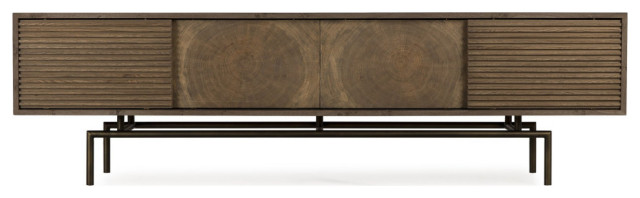 Mannie Media Console Table - Modern - Media Storage - by V.S.D ...