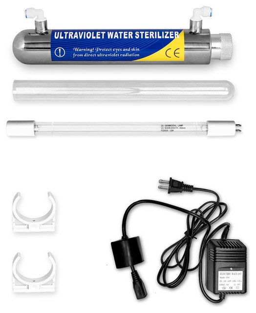 Ultraviolet Light Water Purifier Reverse Osmosis UV Sterilizer 12W ...