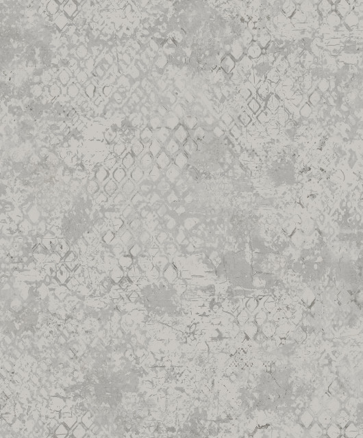Zilarra Light Grey Abstract Snakeskin Wallpaper, Swatch - Contemporary ...