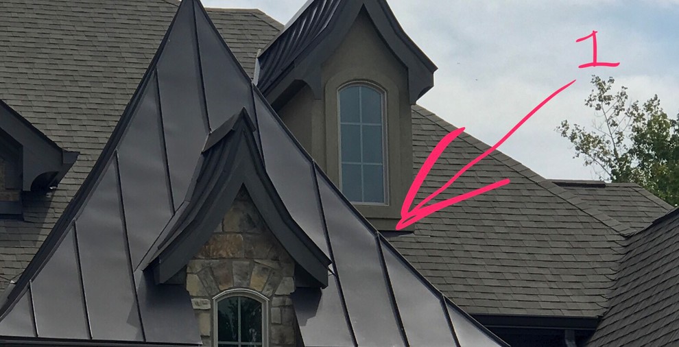 Metal roof corner question