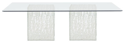 Bernhardt Arctic Rectangular Dining Table - Contemporary - Dining Tables - by HedgeApple | Houzz