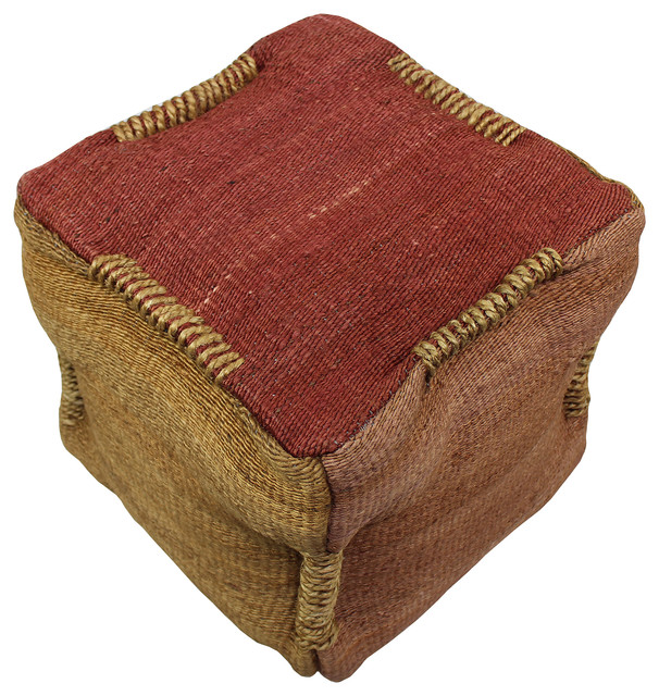 Andy Pouf - Beach Style - Floor Pillows And Poufs - by Moti | Houzz
