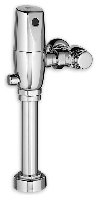 Exposed Selectronic Battery-Powered Toilet Flush Valve, Polished Chrome ...