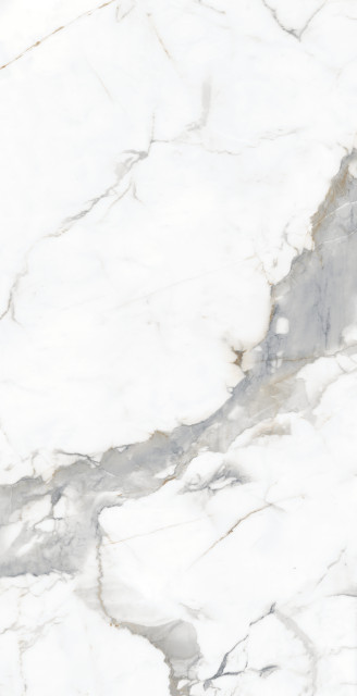 Porcelain Marble Look Natural Matt Wall, Floor Tile Calacatta Carrara ...