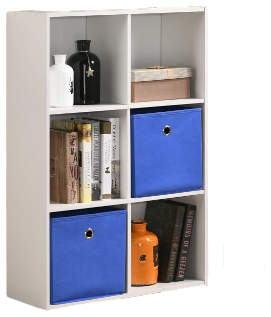 Royal 6 Cube Organizer - Transitional - Bookcases - by Progressive ...