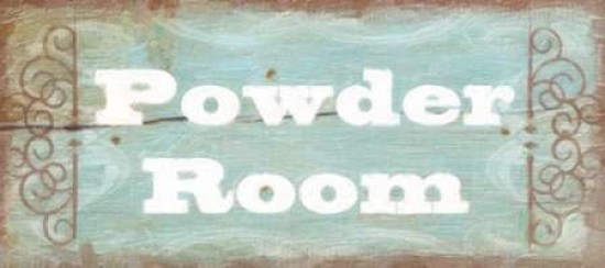 Powder Poom Poster Print by Taylor Greene - Item # VARPDXTGPL097A, 24 x 10 - Contemporary ...
