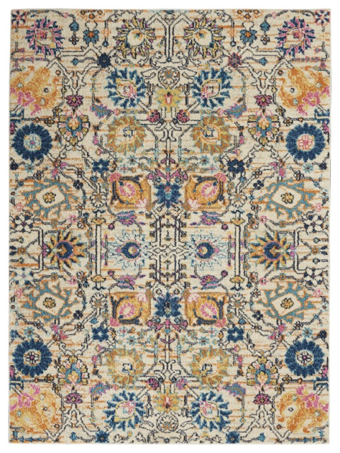 Nourison Passion Transitional Rug PSN01, 3'9"x5'9" - Mediterranean ...