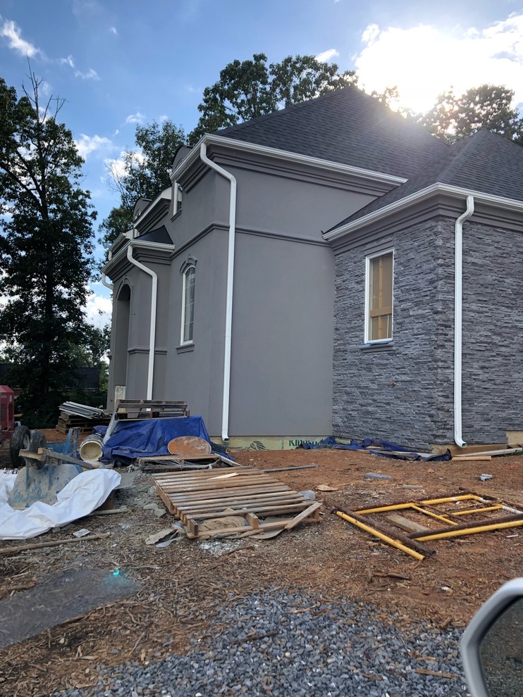 Location of downspouts | Houzz Forum