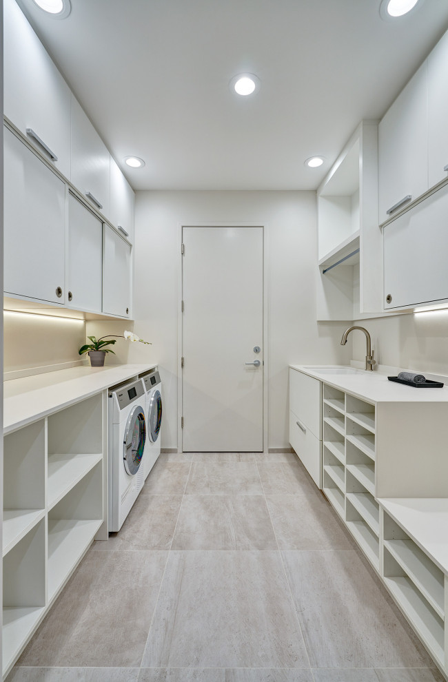 Here Comes the Sun - Laundry Room - Sacramento - by Nar Design Group ...