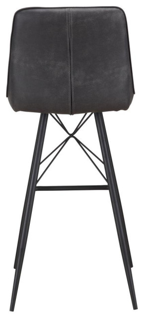 Morrison Grey Bar Stool - Modern Comfort Collection, Belen Kox ...